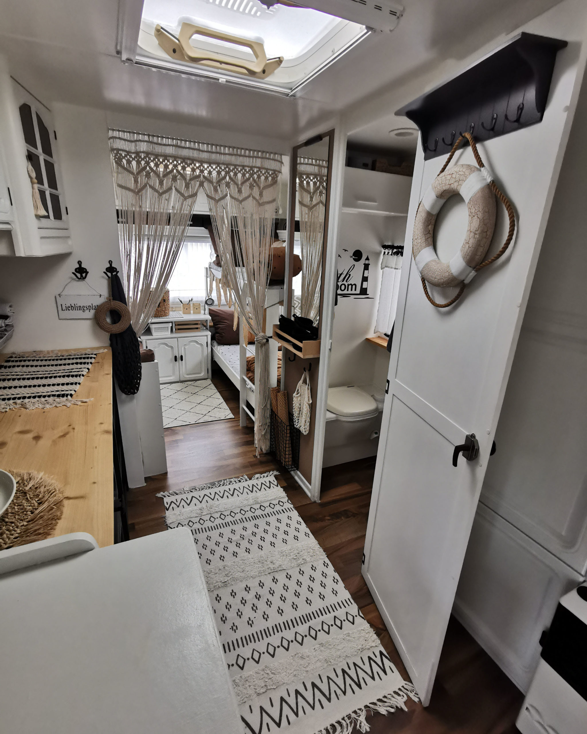 Wohnwagen Deko Inspiration: Makeover der Bürstner-Omi von Tanja294